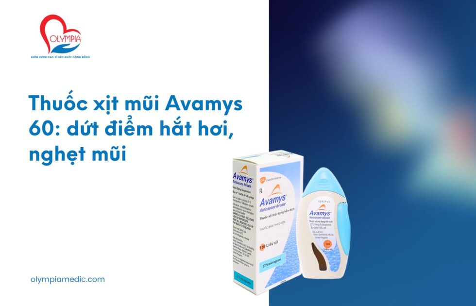 Thuốc xịt mũi Avamys 60: dứt điểm hắt hơi, nghẹt mũi - Phòng khám Đa ...